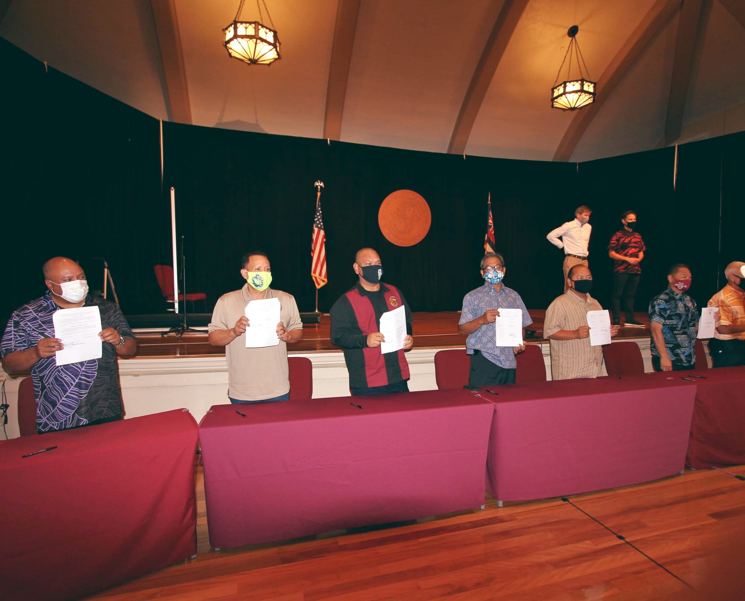 IBEW 1186 Business Manager Damien Kim signs CWA for city projects over ...