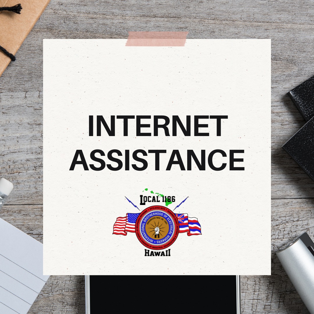 Broadband benefits for qualified people - IBEW 1186